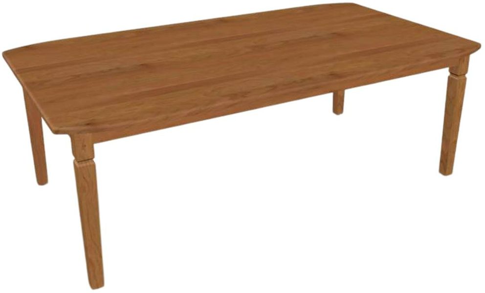 Mavin Customizable 48" x 84" Boat Dining Table | Missouri Furniture ...