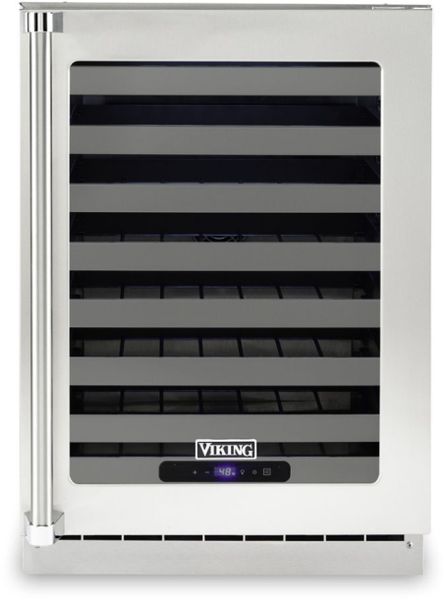 Viking® 24" Stainless Steel Wine Cooler