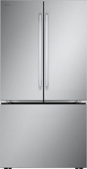 LG 36” 26.5 Cu. Ft. PrintProof™ Stainless Steel Smart Counter Depth ...