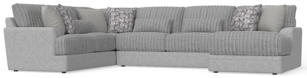 iAmerica Titus 3pc Chaise Sectional | Big Sandy Superstore | Furniture ...