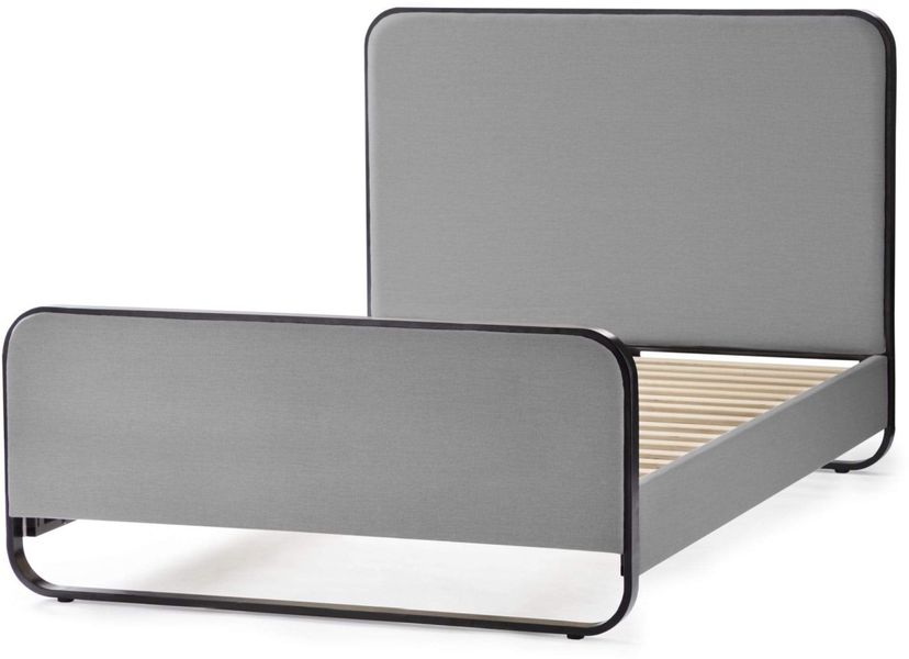 Malouf® Godfrey Designer Stone Queen Panel Bed | Midwest Clearance ...