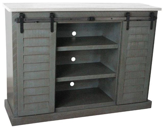 American Heartland Manufacturing Rustic Two Tone Dark Blue/Dela Verria ...