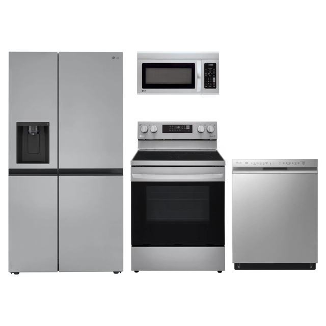 LG 4 Piece Kitchen Package-Stainless Steel | Dixon's Appliance & Furniture
