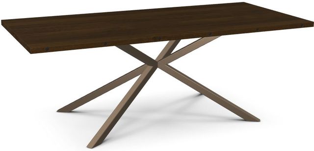 Amisco Customizable Asterisk 84" Rectangular Table with Decorative ...