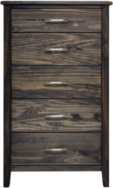 Mako Wood Furniture Scarlett Brown Chest | Sleep N' Comfort