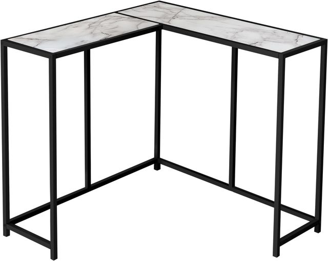 Table Console d'Angle Noire de Monarch Specialties Inc. | Ameublement ...