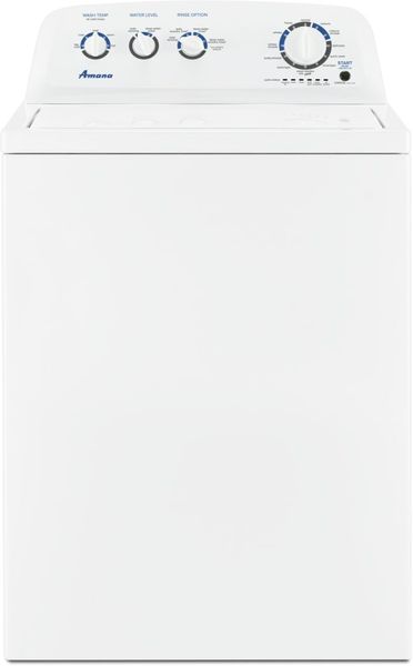 Amana 3.8 Cu. Ft. White Agitator Top Load Washer | Home Appliances ...