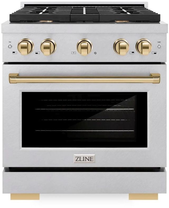 ZLINE Autograph Edition Paramount 30" DuraSnow® Stainless Steel ...