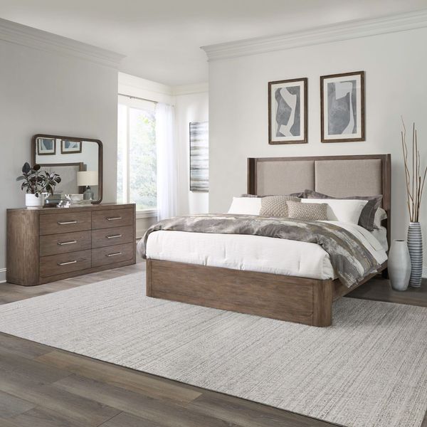 Liberty Furniture South Bend 3-Piece Burnished Clay/Gravel Queen ...