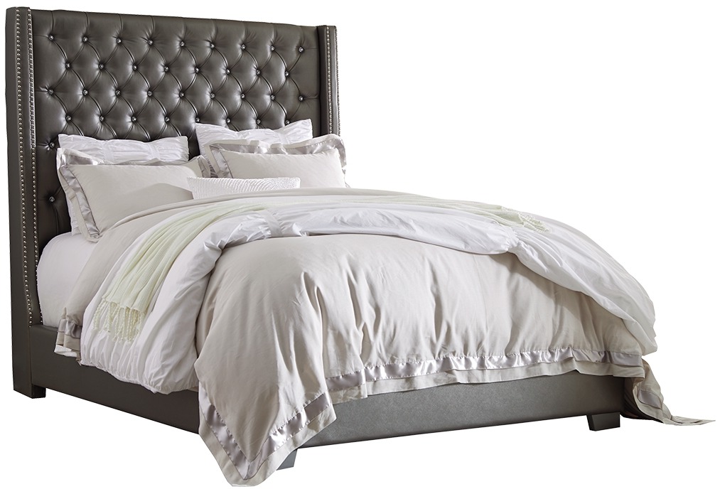 Coralayne upholstered panel full headboard store