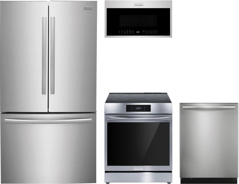 Frigidaire Gallery® 4 Piece Stainless Steel Induction Kitchen Package ...