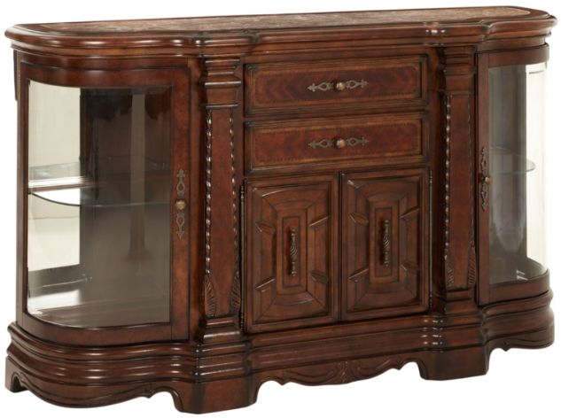 Michael Amini® Windsor Court® Vintage Fruitwood Sideboard | Mary’s ...