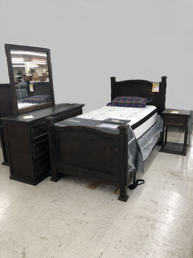 Texas Rustic Roma Twin Bed | King's Furniture & Appliance
