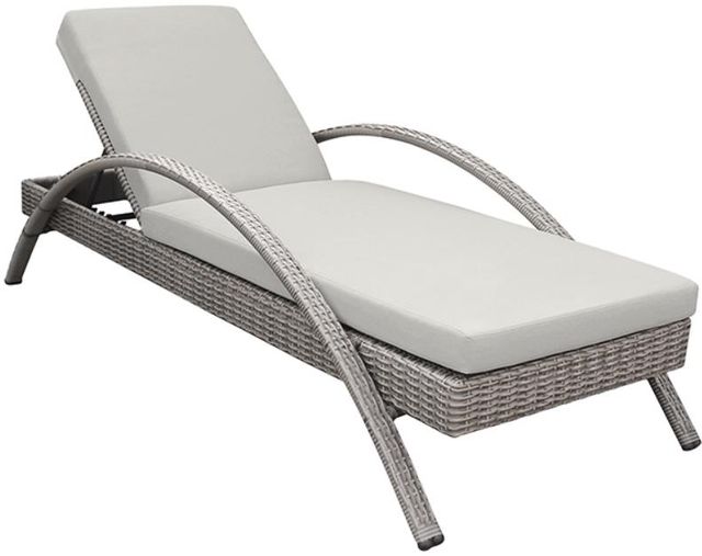 Armen Living Aloha Adjustable Patio Outdoor Chaise Lounge Chair | BlvdHome