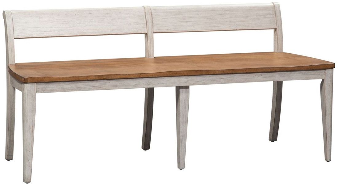 Liberty Furniture Farmhouse Reimagined Two-Tone Bench | Colder's ...