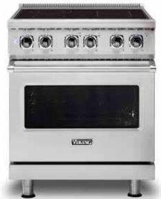 Viking® 5 Series Stainless Steel Freestanding Electric Range ...