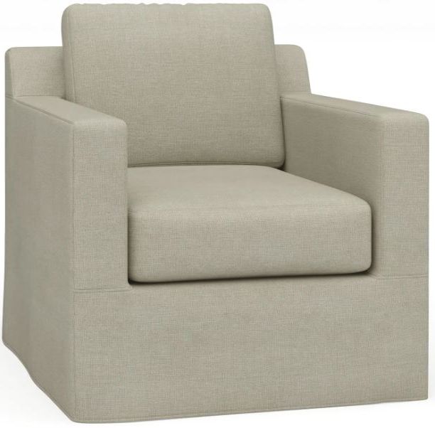 Bramble Customizable Hunter Slipcovered Chair | Livingston, TN
