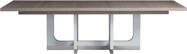 Universal Explore Home™ Modern Marley Pumice Dining Table | Fitzgerald Home Furnishings ...