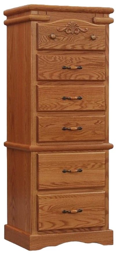 Wolfcraft Furniture Vintage Brown Lingerie Chest | Brownie Furniture ...