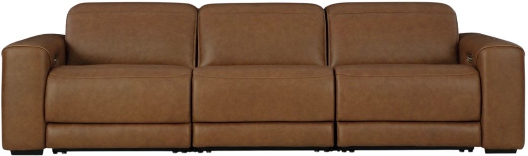 Signature Design by Ashley® Magic Man 3-Piece Caramel Power Reclining ...