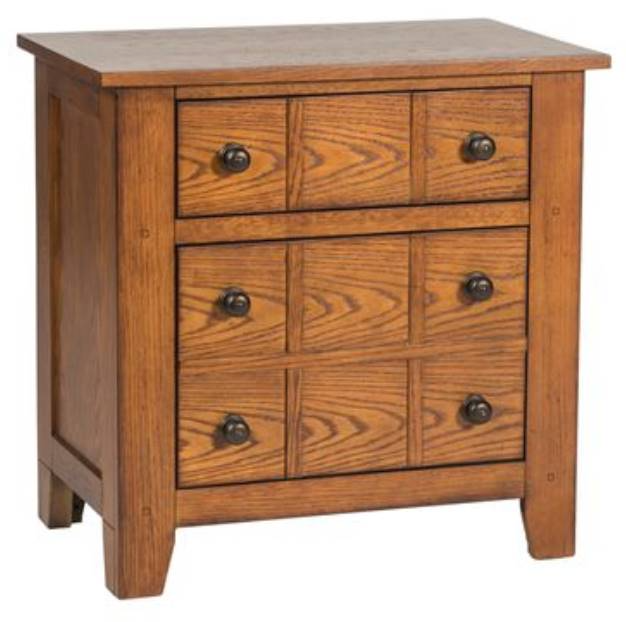 Liberty Furniture Grandpas Cabin Aged Oak Nightstand Store For Homes Furniture Flooring Newton IA