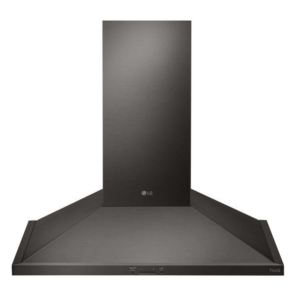 LG 36" Black Stainless Steel Wall Hood | Bemis Appliance | Yakima, WA