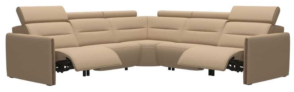 Stressless® by Ekornes® Customizable Emily 3-Piece L-Shape Power ...