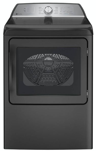 GE Profile™ 7.4 Cu. Ft. Diamond Gray Front Load Electric Dryer with ...