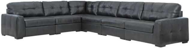 Signature Design by Ashley® Brindley Pier 6-Piece Fog L-Shape Sectional ...