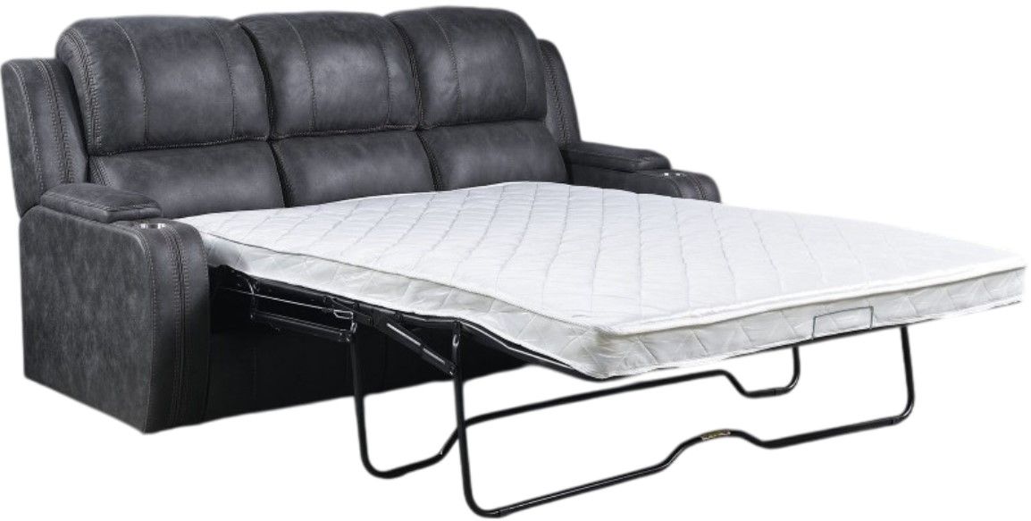 Kian® Furniture 126 Gray Queen Sleeper Sofa | Furniture Time