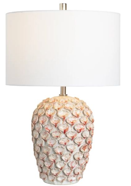 Crestview Collection Ellis Blush Table Lamp | Fischer Furniture | Rapid City, SD