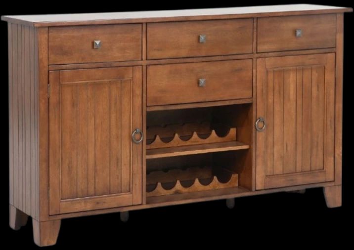 A-America® Toluca Rustic Amber Server | Furniture Mart | Fort Morgan ...