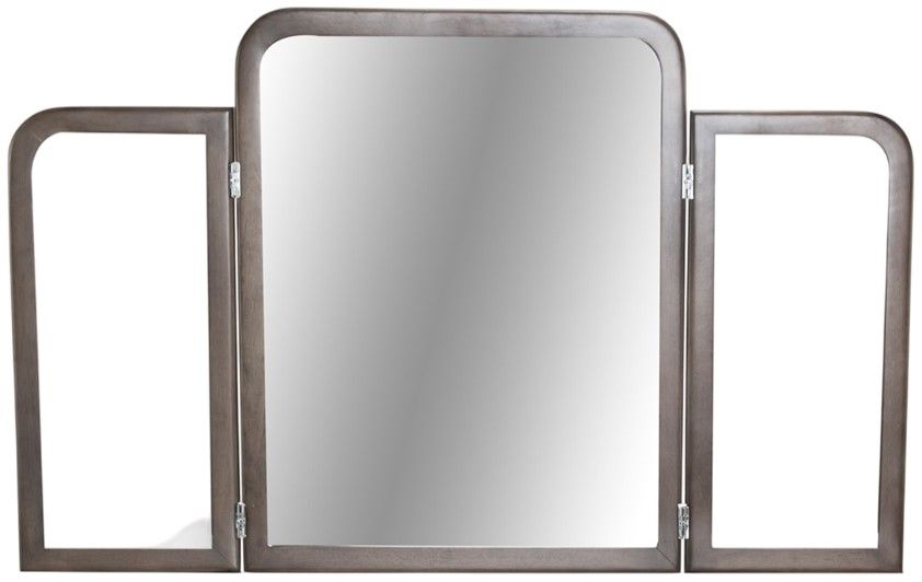 Michael Amini® Roxbury Park Slate Vanity Mirror | Comfort Furniture ...