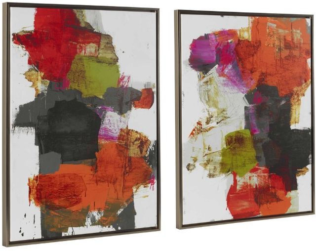 Uttermost® Tried And True 2-Piece Wall Art Set | Fischer Furniture ...