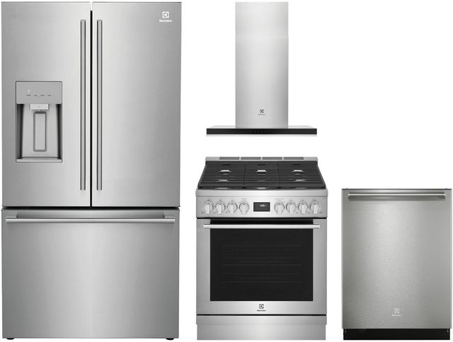 Electrolux 4 Piece Stainless Steel Kitchen Package | Grand Appliance and TV