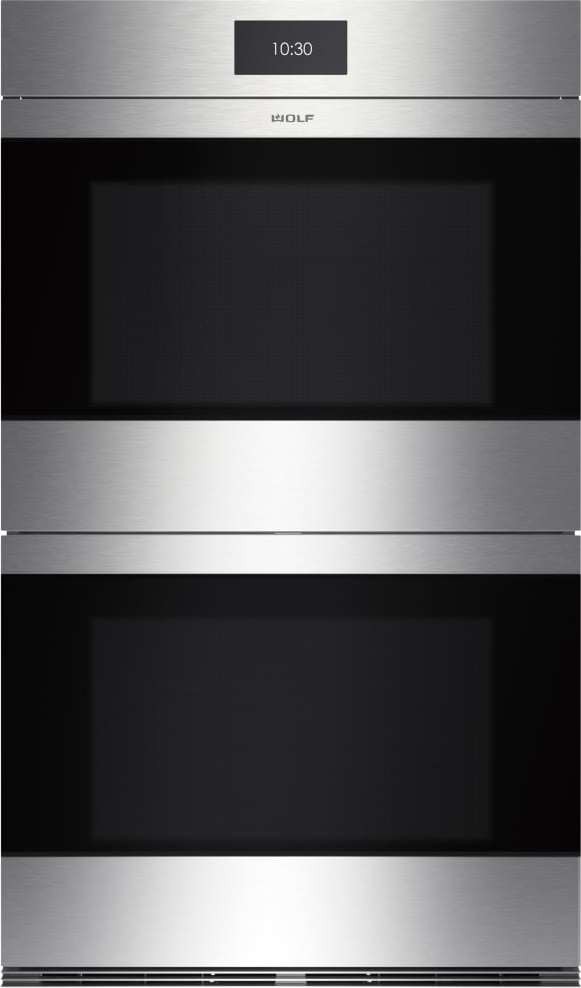 Wolf M Series 30 Stainless Steel Contemporary Double Electric Built in Wall Oven Culinary Kitchen Home Oklahoma City OK