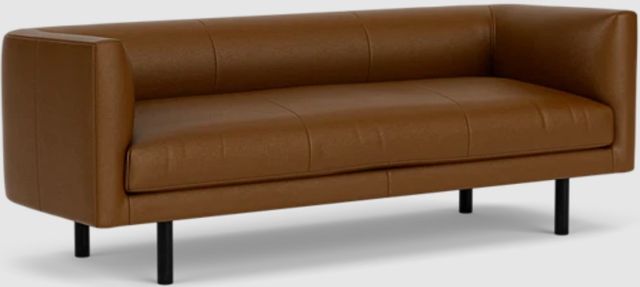 EQ3 Replay Club Leather Sofa | Palliser Rooms / EQ3 | Saskatoon, SK