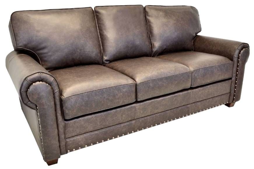 LaCrosse Furniture Customizable Madison Leather Queen Sleeper Sofa ...