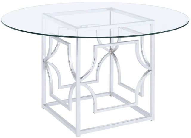 Coaster® Starlight Round Dining Table | Fleck's Furniture & Appliance ...