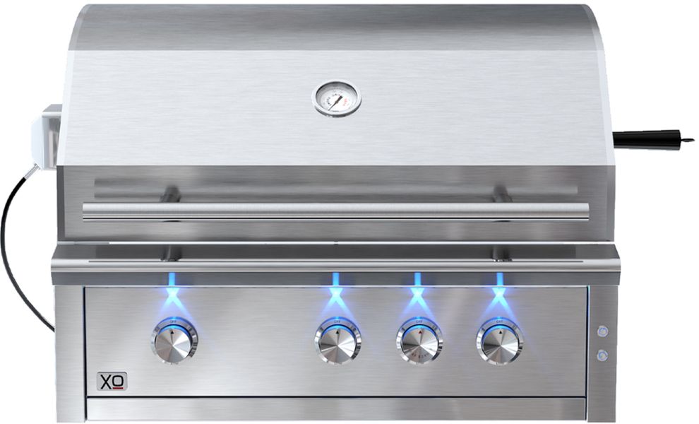 XO 3-Burner Stainless Steel Built In Natural Gas Grill