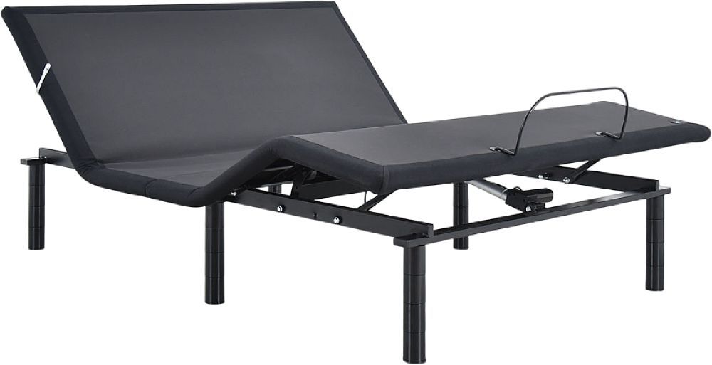 Lit simple XL réglable de Beaudoin Quest Le Technologique - Gris/Noir ...