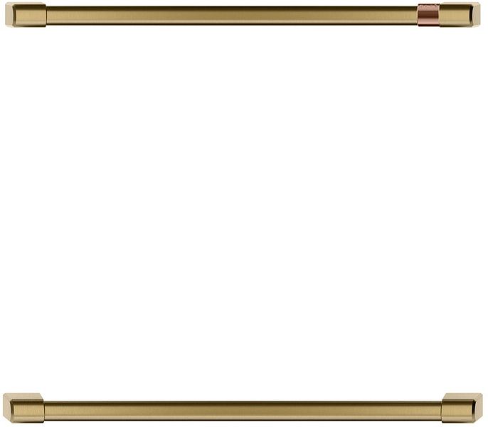 Café™ Brushed Brass Double Wall Oven Handles | Yale Appliance | Boston ...