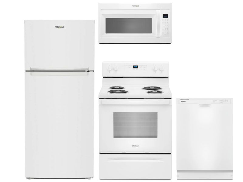 Top Mount White Package 8 | Appliance Direct | Melbourne, FL