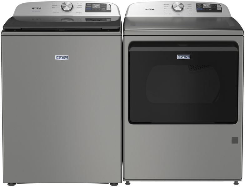 Maytag® Classic Silver Top Load Washer & Electric Dryer Laundry Pair ...