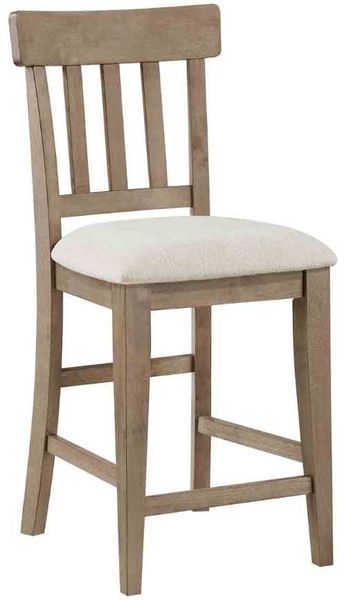 Steve Silver Co. Napa Cream/Weathered Sand Counter Stool | Gardella ...