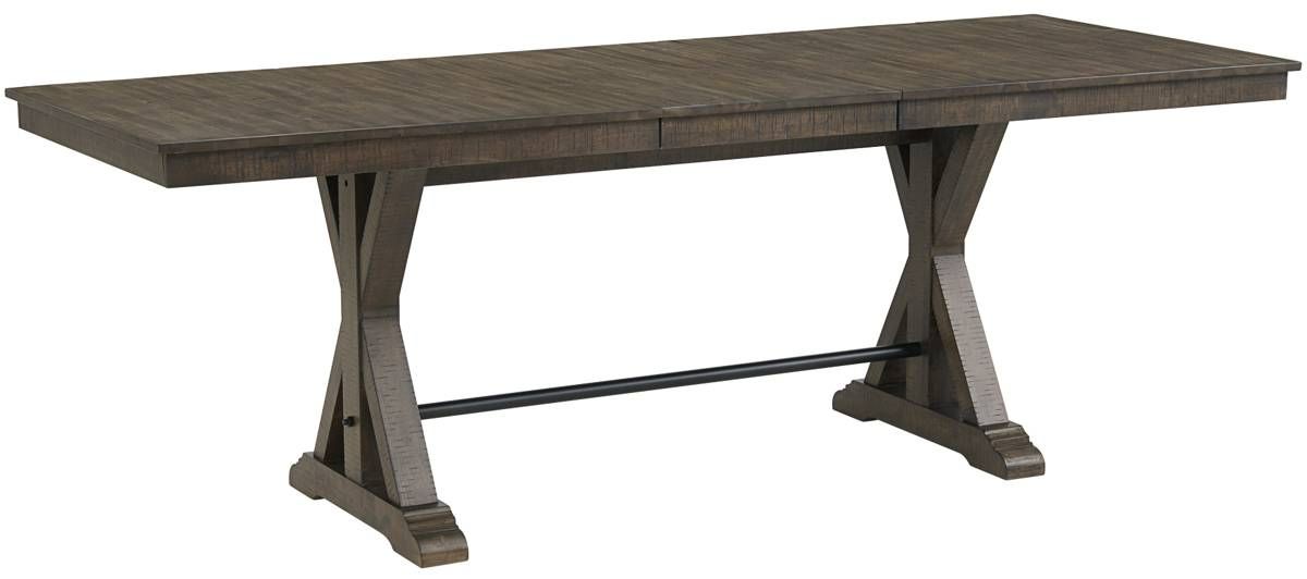 Intercon Sullivan Burnished Clay Counter Height Gathering Table ...