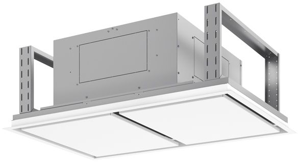 Zephyr Lux Connect 43" White Island Range Hood | Aztec Appliance | San ...
