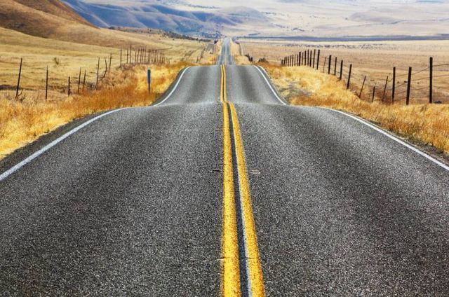 Classy Art Rolling Road Wall Art | Furniture Time