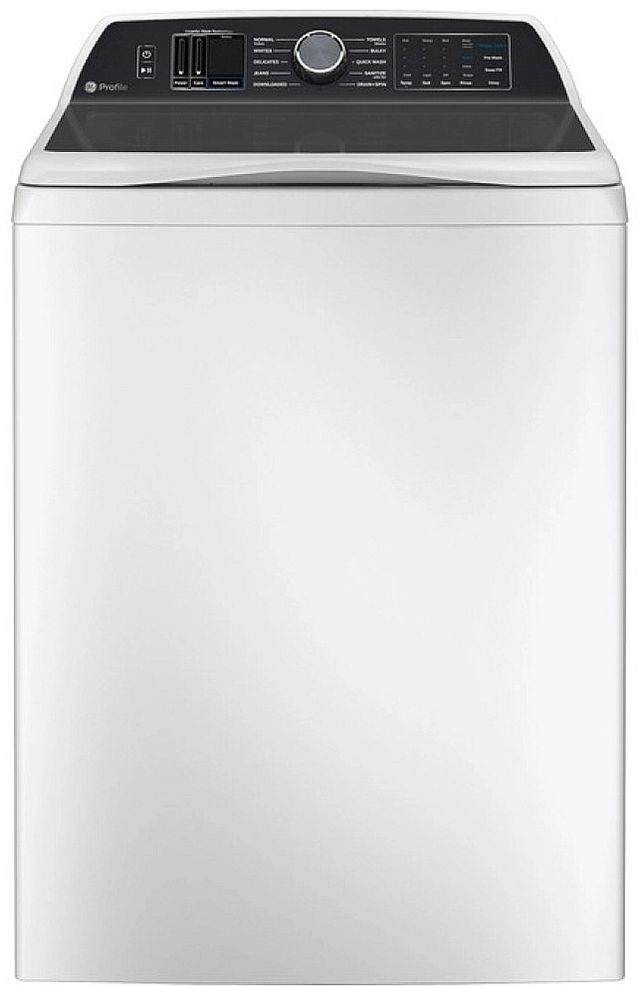 GE Profile™ 6.2 Cu. Ft. White on White Top Load Washer | Baker's ...