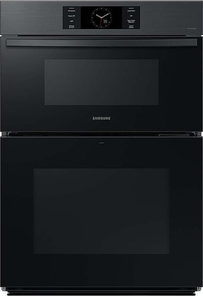 Samsung Bespoke 7 Series 30" Matte Black Stainless Steel Oven/Micro ...
